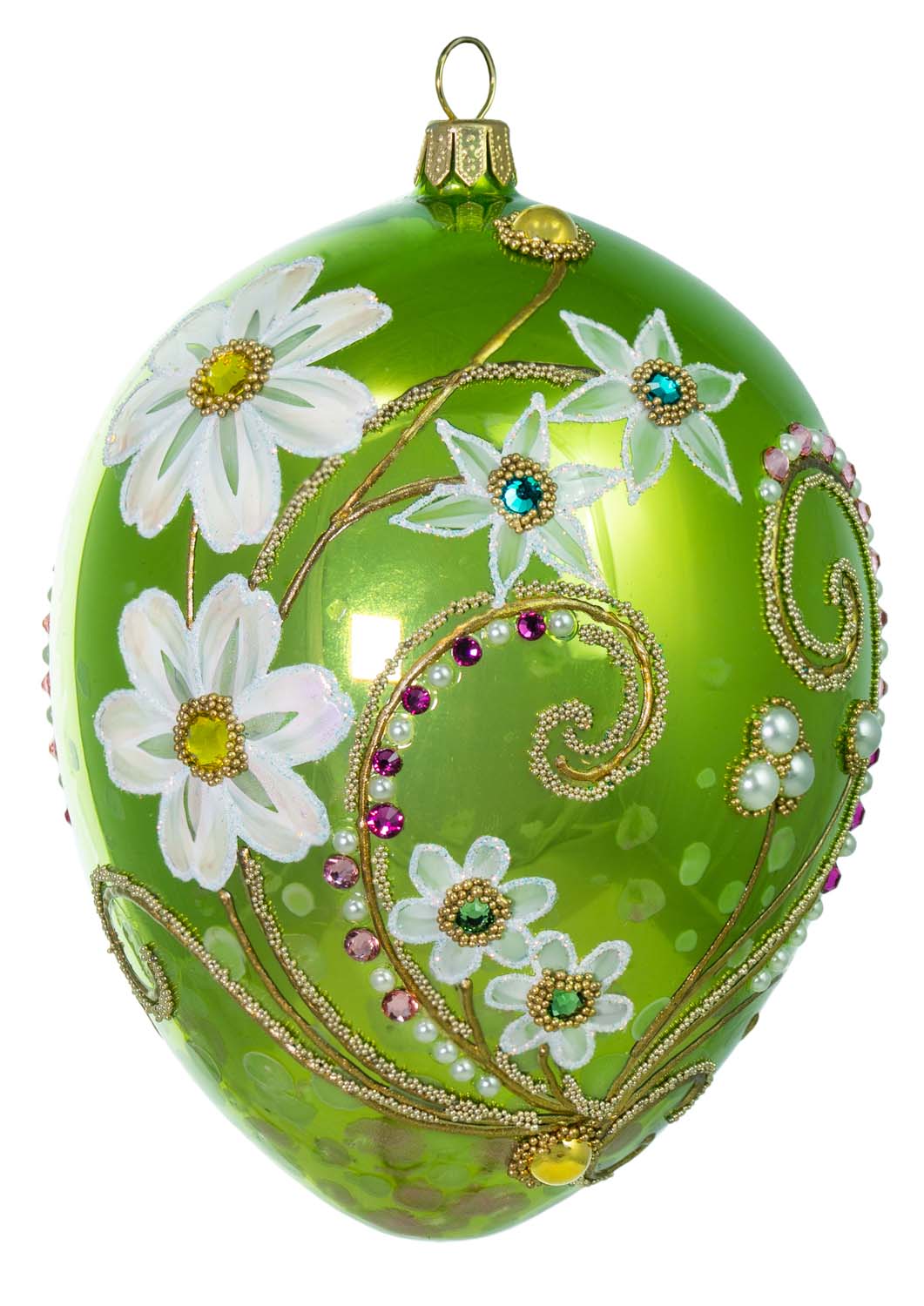 Floral Symphony Green Egg - Glitterlab